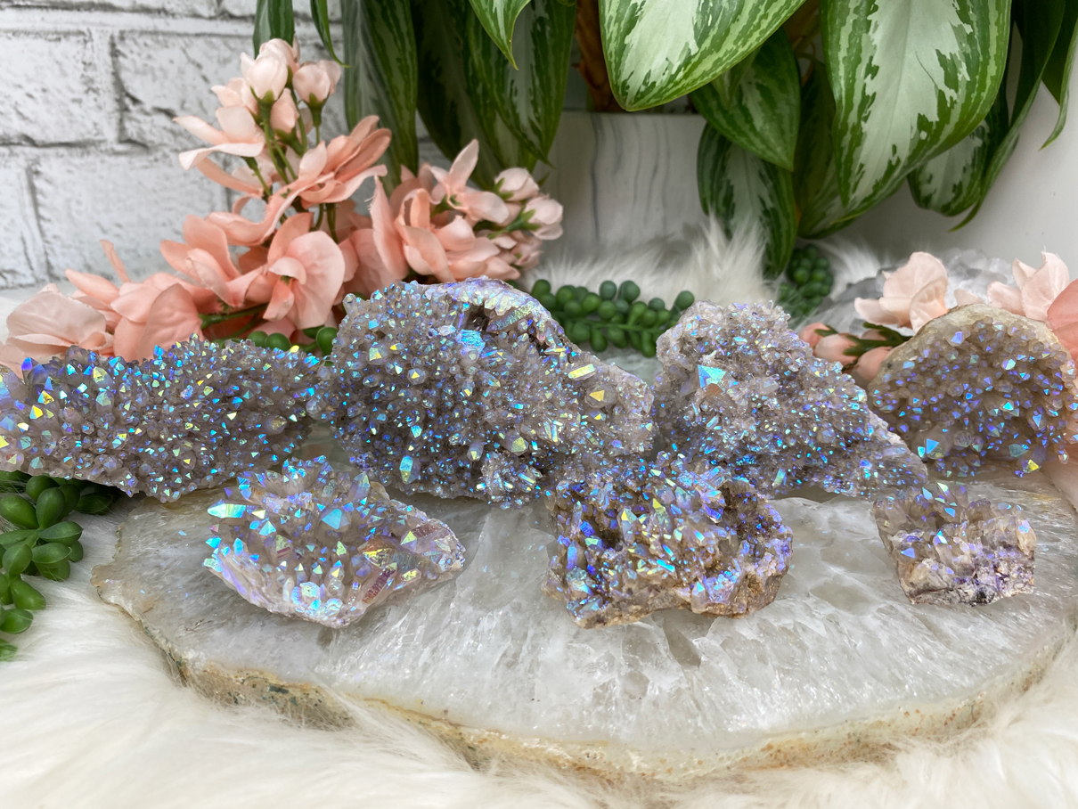 Aura Crystals - Raw and Carved Aura Quartz & Stones – Contempo Crystals