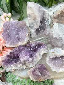 Indian Amethyst Clusters & Geodes - Choose Exact! – Contempo Crystals
