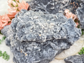 Large Druzy Chalcedony Crystal Clusters for Sale – Contempo Crystals