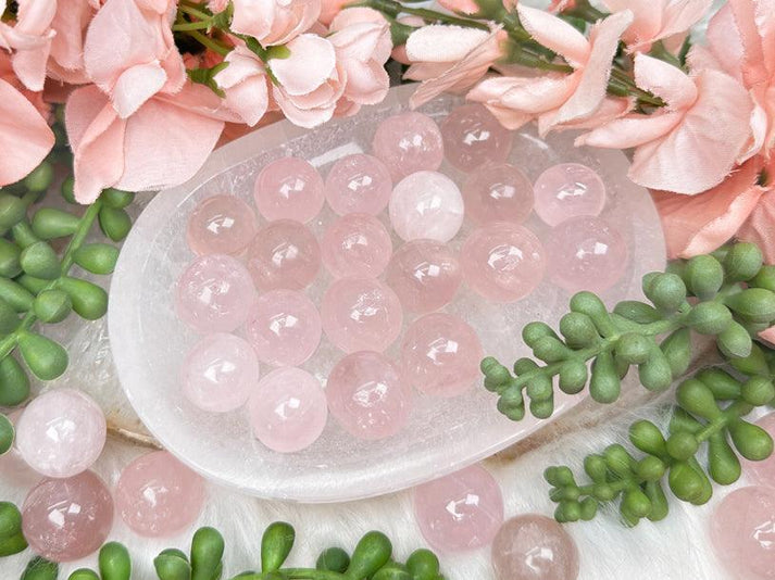 Light Pink Mini Rose Quartz Spheres – Contempo Crystals