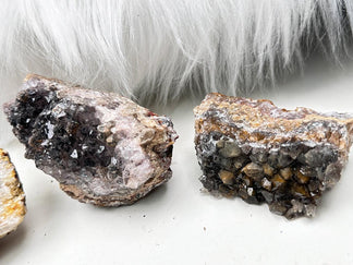 Goethite Quartz Clusters - With Hematite & Calcite – Contempo Crystals