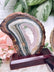Uruguayan Geode Slice Displays in Custom Wood Stands – Contempo Crystals