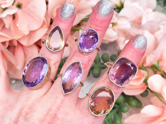 Sterling Silver Ametrine Rings for Sale - Natural Ametrine Ring ...