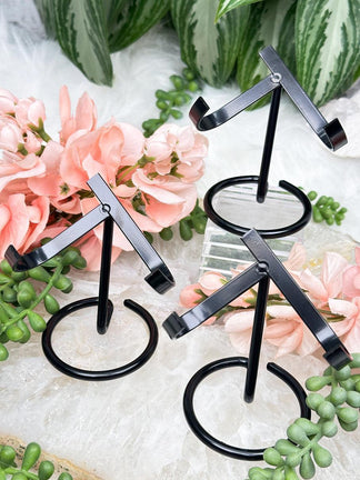 Metal Crystal Heart Stands - Gold, Silver or Black – Contempo Crystals