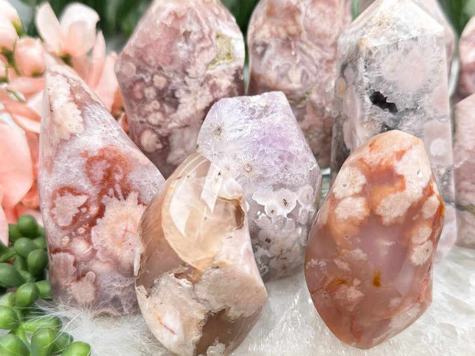 Shop Flower Agate & Learn The Flower Agate Meaning – Contempo Crystals