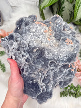 Large Druzy Chalcedony Crystal Clusters for Sale – Contempo Crystals