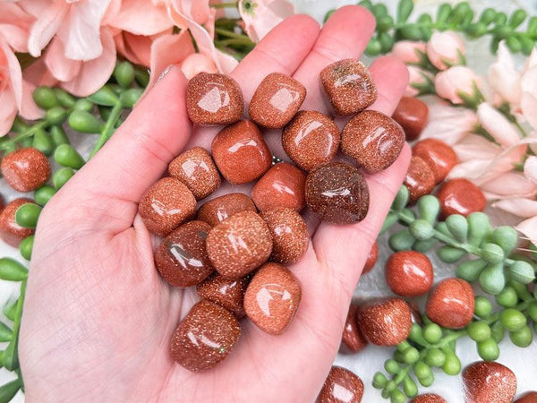 Tumbled Goldstone Crystals For Sale – Contempo Crystals