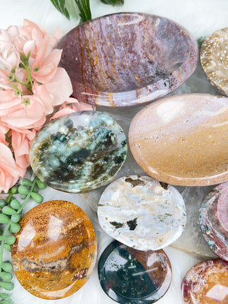 Colorful Ocean Jasper Bowls For Sale – Contempo Crystals
