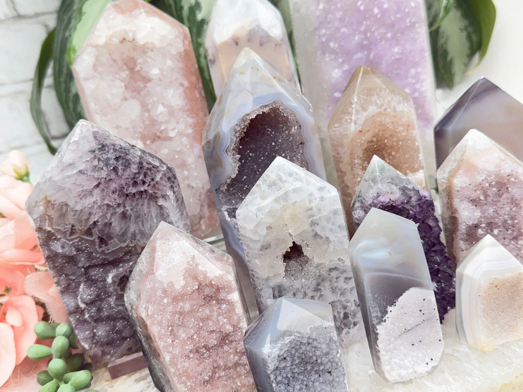 Products – tagged "CRYSTAL POINTS & MORE" – Contempo Crystals