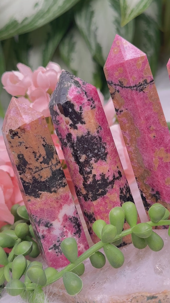 Unique Colored Rhodonite Points For Sale - Choose Exact! – Contempo ...