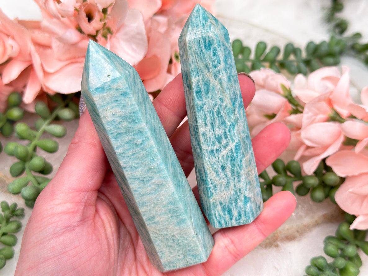 Shop Amazonite Crystal & Learn The Amazonite Meaning – Contempo Crystals