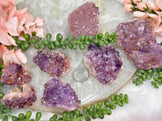 Small Purple Amethyst Clusters from Madagascar – Contempo Crystals
