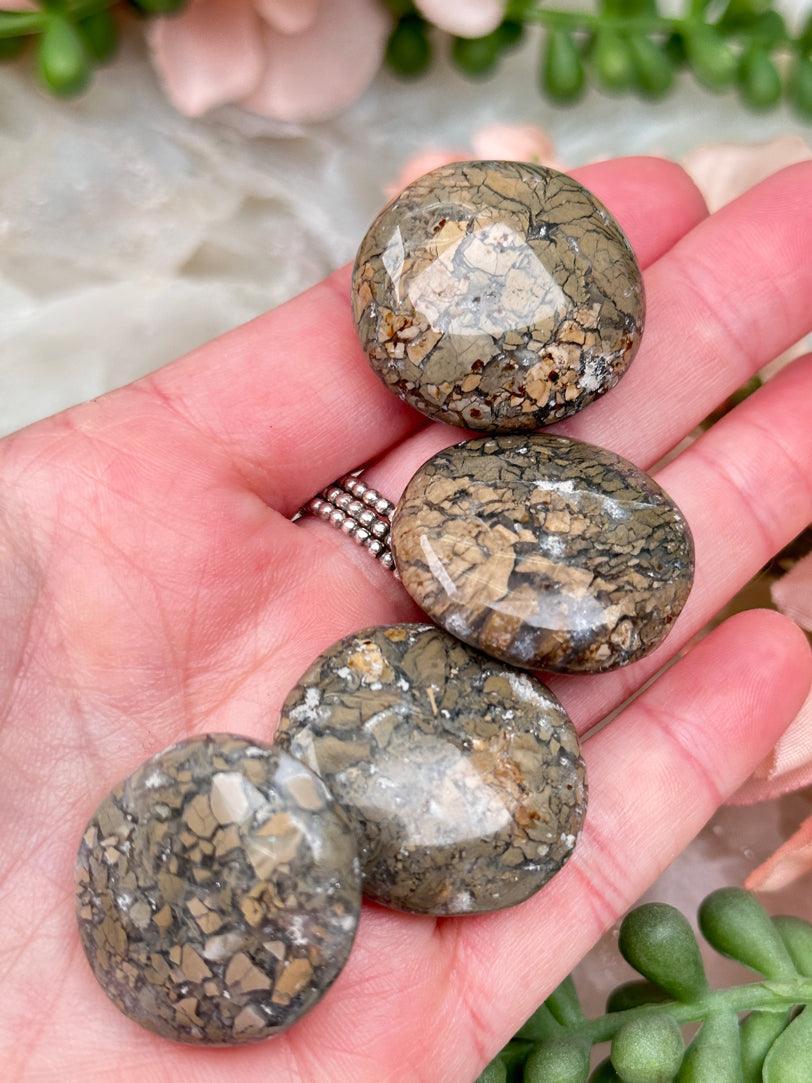 Small Tan Green Ibis Jasper Worry Stones – Contempo Crystals