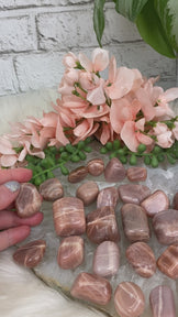 Pink Moonstone Sunstone Tumbles for Sale - Choose Exact! – Contempo ...