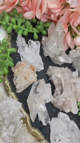 Cute Small Quartz Clusters From Brazil - Choose Exact! – Contempo Crystals