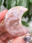 Flower Agate Moon Crystals for Sale - Pink, Purple, Blue & More ...
