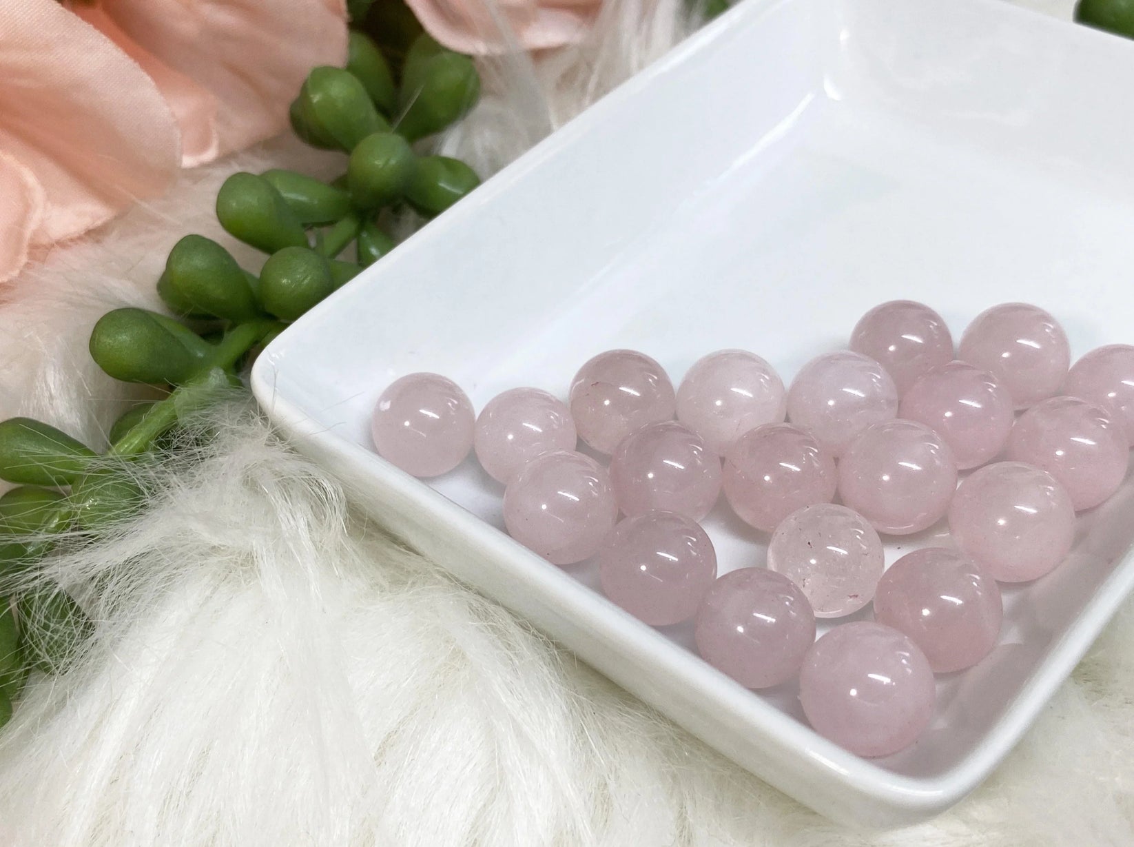 Tiny Rose Quartz Spheres for Sale – Contempo Crystals
