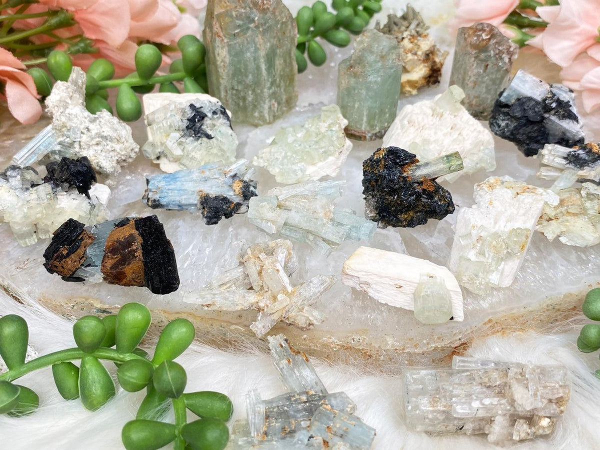 Unique Small Beryl Crystal Specimens - Choose Exact Piece!