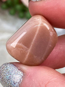 Pink Moonstone Sunstone Tumbles for Sale - Choose Exact! – Contempo ...