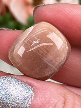 Pink Moonstone Sunstone Tumbles for Sale - Choose Exact! – Contempo ...