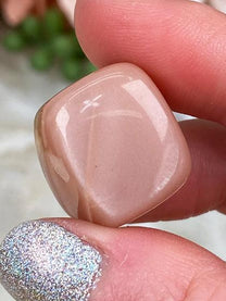 Pink Moonstone Sunstone Tumbles for Sale - Choose Exact! – Contempo ...