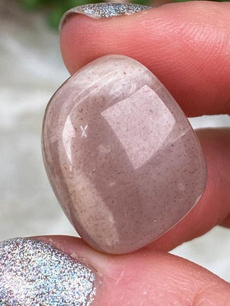 Pink Moonstone Sunstone Tumbles for Sale - Choose Exact! – Contempo ...