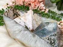 Ocean Jasper Pyramid - Pinks, Blues, Greens & More! – Contempo Crystals