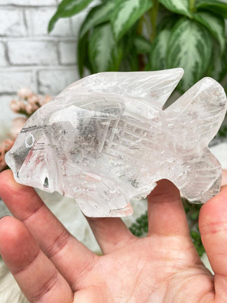 Fish Crystals - Quartz, Hematite Rose Quartz, and Smoky Quartz ...