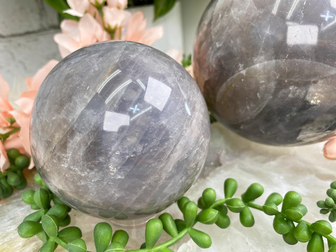 Large Blue Rose Quartz Sphere – Contempo Crystals