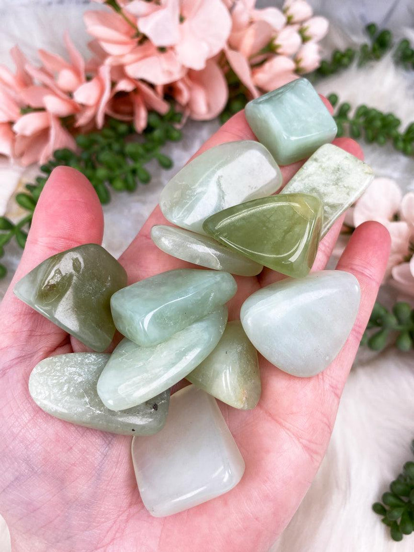Tumbled Green Jade Crystals from China – Contempo Crystals