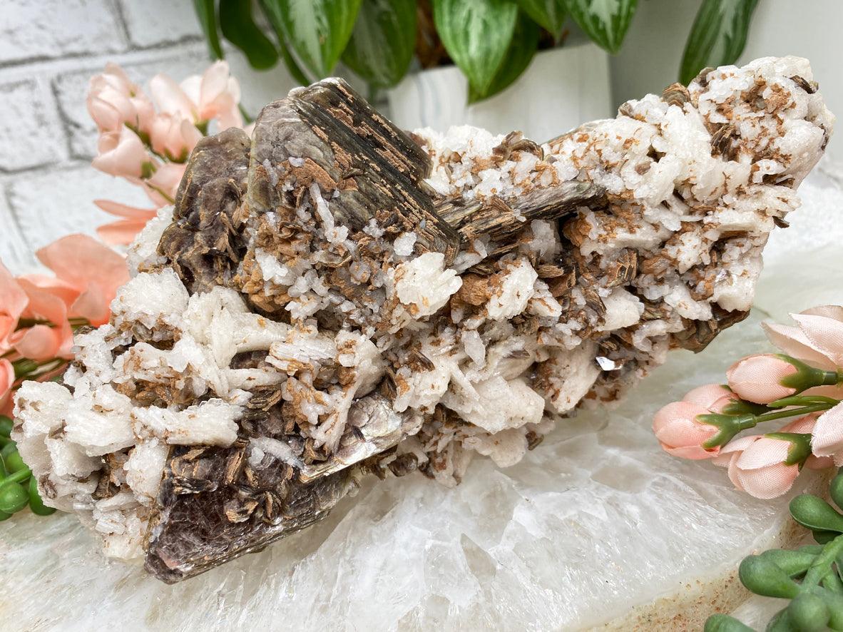 Cleavelandite Albite & Mica Clusters - Stunning Statement Pieces!