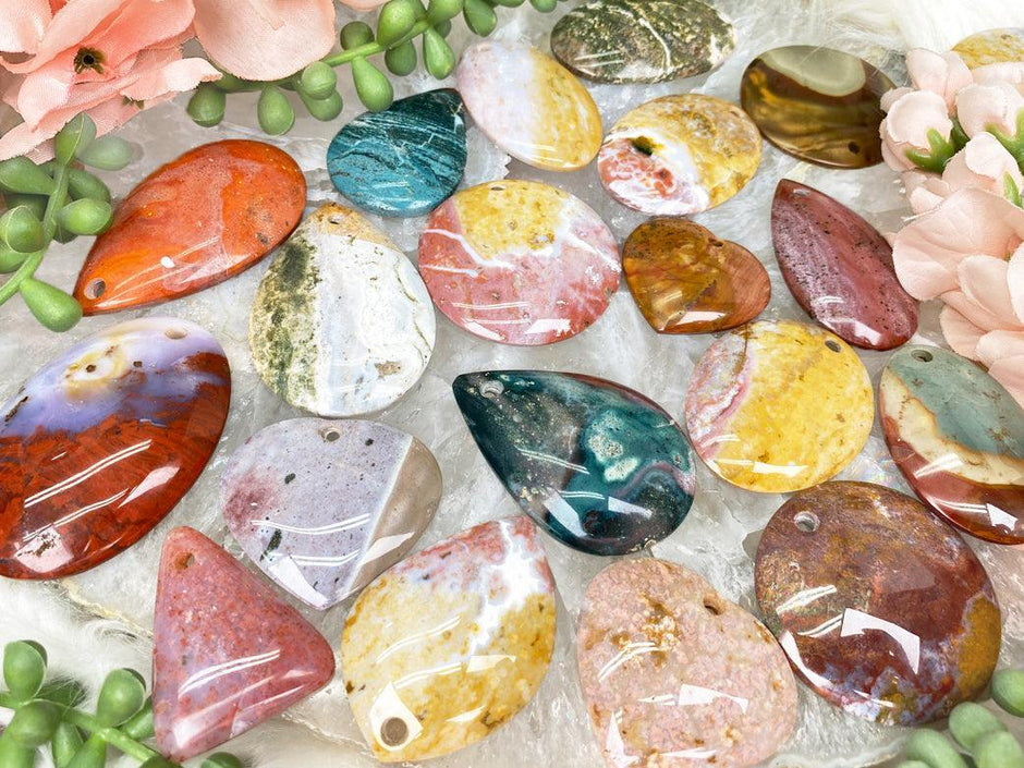 Shop Ocean Jasper & Learn The Ocean Jasper Meaning – Contempo Crystals