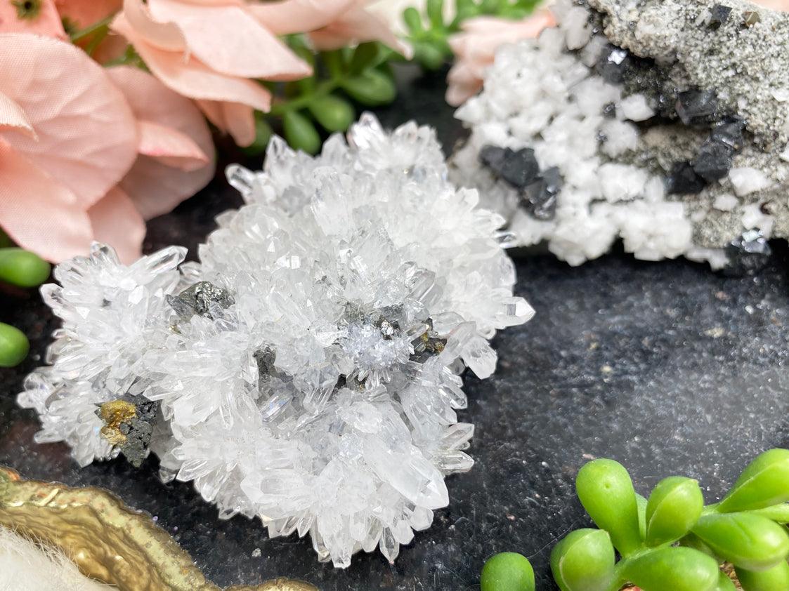 Peruvian Crystal Clusters - Ilvaite, Dolomite, Quartz, & More!