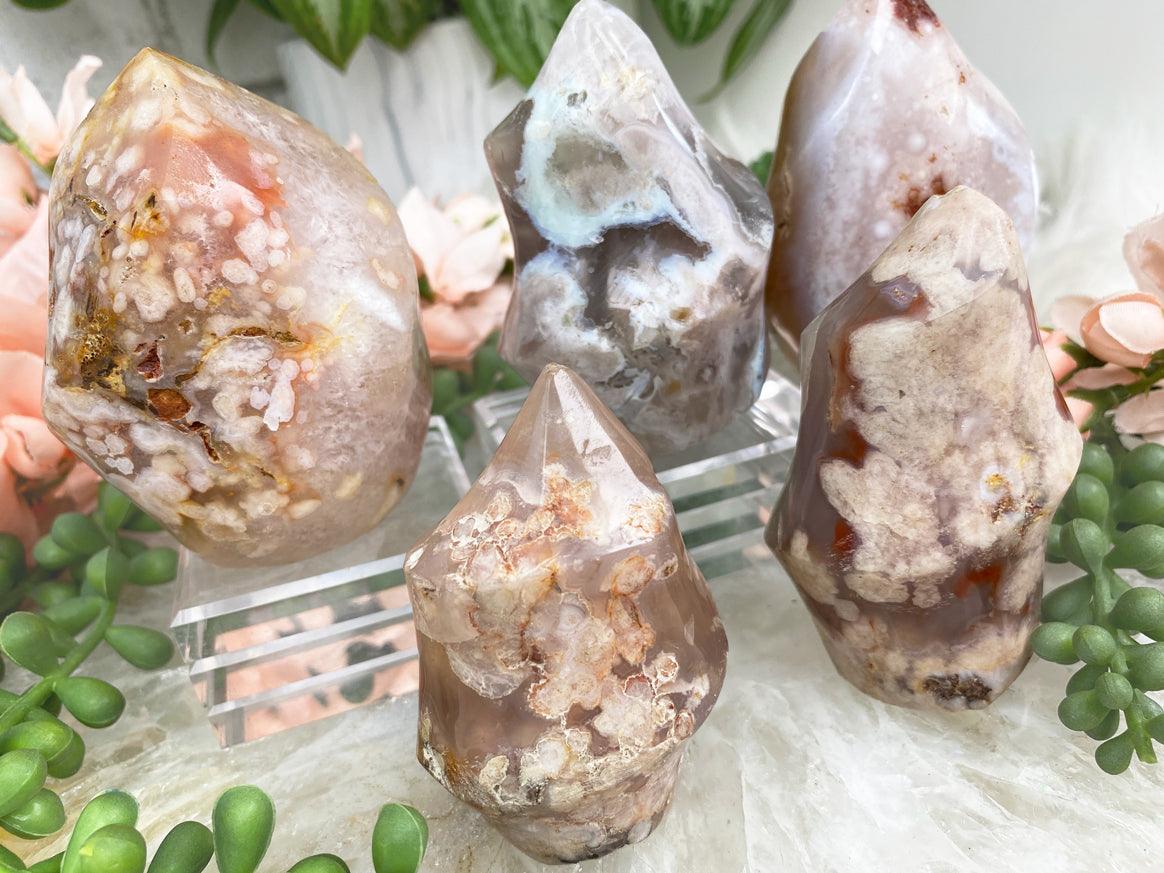 Shop Flower Agate & Learn The Flower Agate Meaning – Contempo Crystals