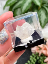 Small White Calcite Crystal Specimens From China – Contempo Crystals