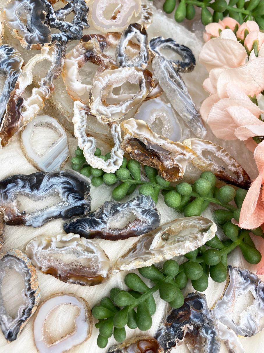 Oco Geode Mini Slices from Brazil - Great For Jewelry Making ...